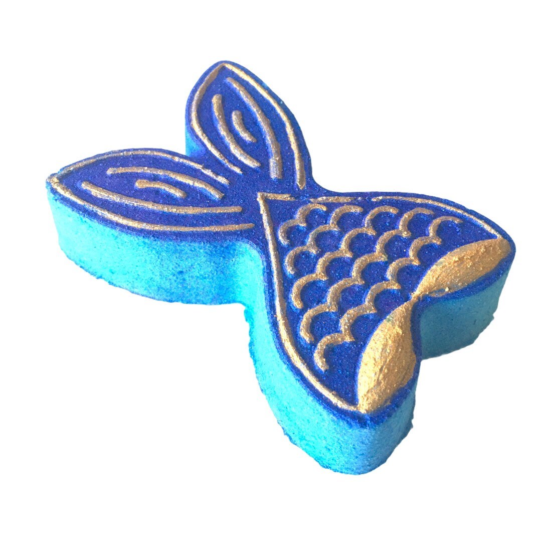 Mermaid Bath Bomb Mermaid Mermaid Tail Bath Bomb | Etsy