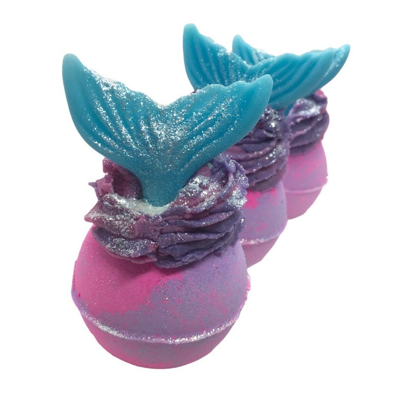 Mermaid Bath Bomb Mermaid Bubble Bath Mermaid Party Favor - Etsy