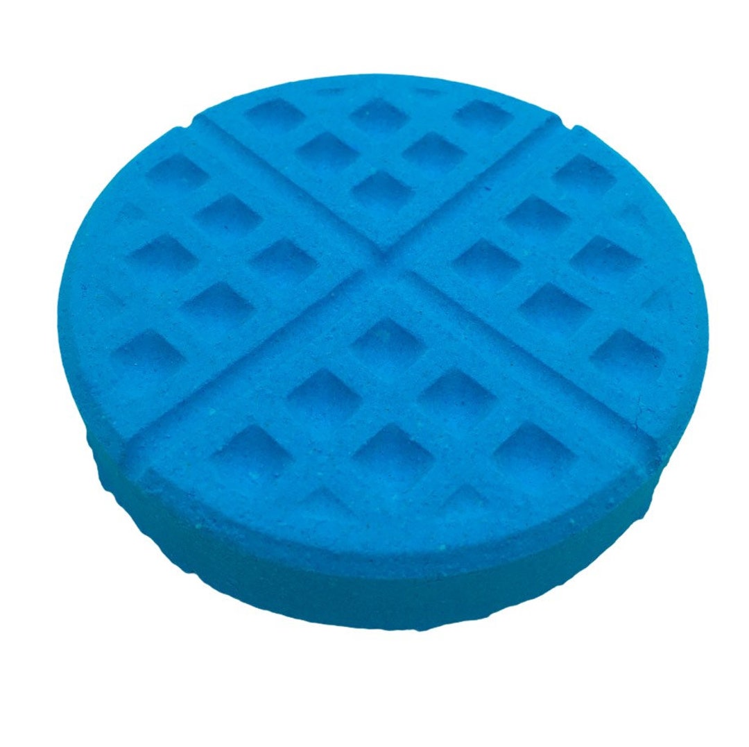 Waffle Bath Bomb, Blue Waffle Bath Bomb, Blue Bath Bomb, Waffles ...