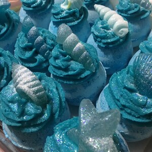 Blue Bubble Bath Bomb - Blue Sea Creatures - Blue Bubble Bath - Blue ...