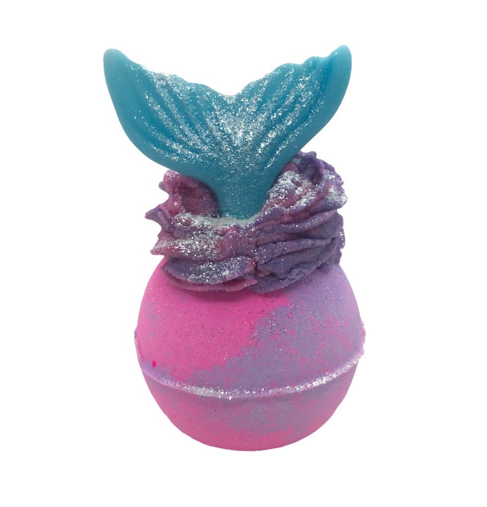 Mermaid Bath Bomb Mermaid Bubble Bath Mermaid Party Favor | Etsy