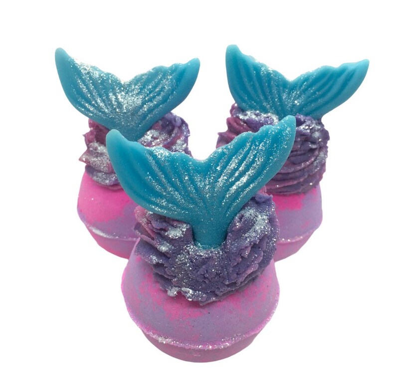 Mermaid Bath Bomb Mermaid Bubble Bath Mermaid Party Favor - Etsy