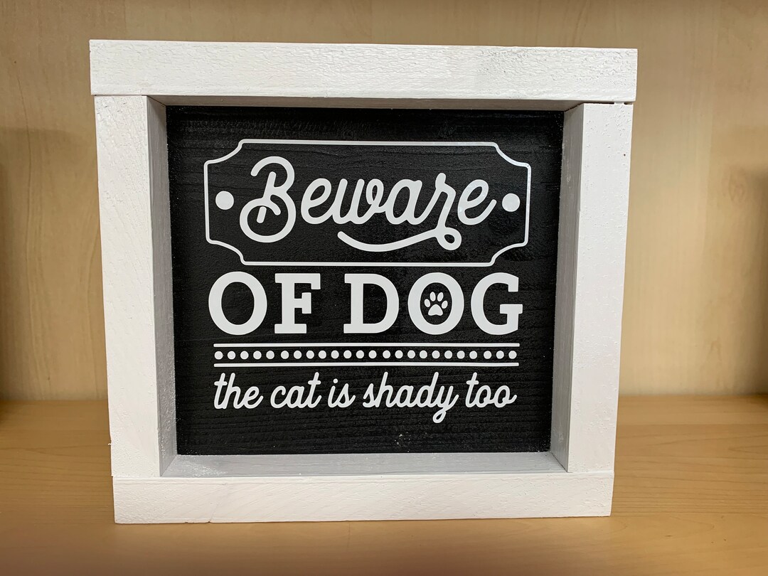 Dog and Cat Sign - Etsy