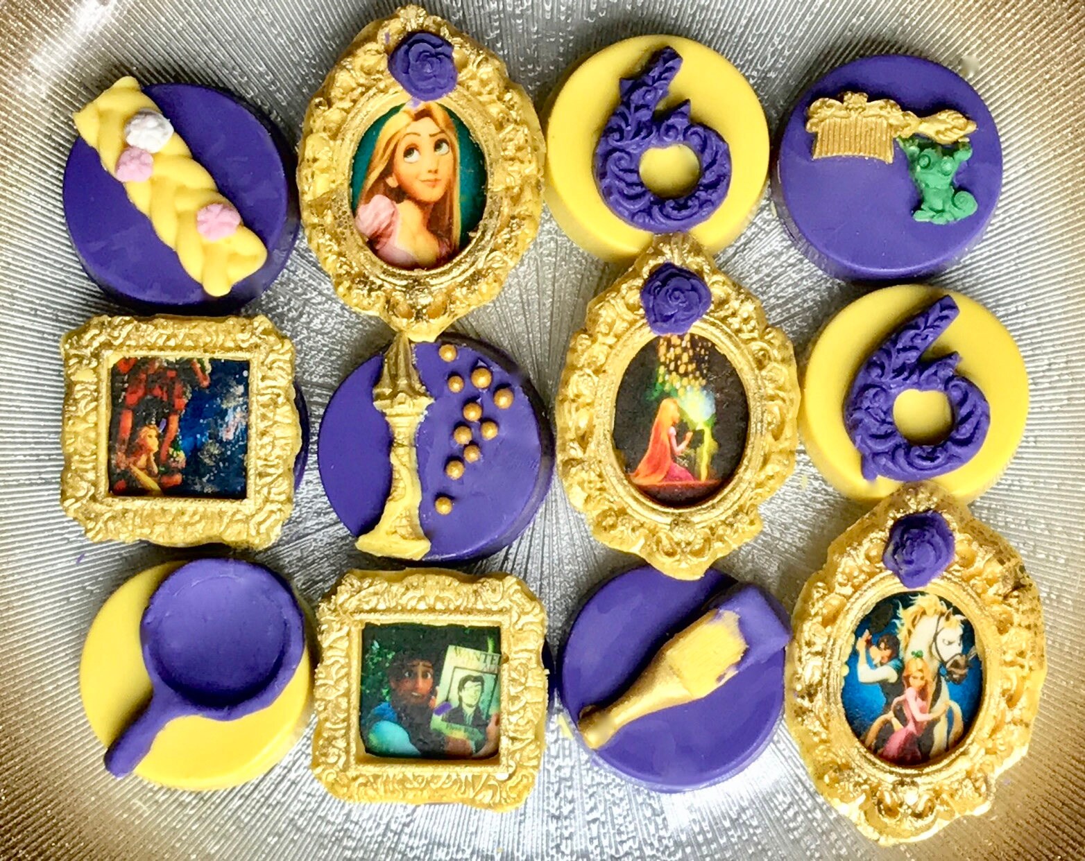 Rapunzel Chocolate Covered Oreo's Tangled Princess | Etsy