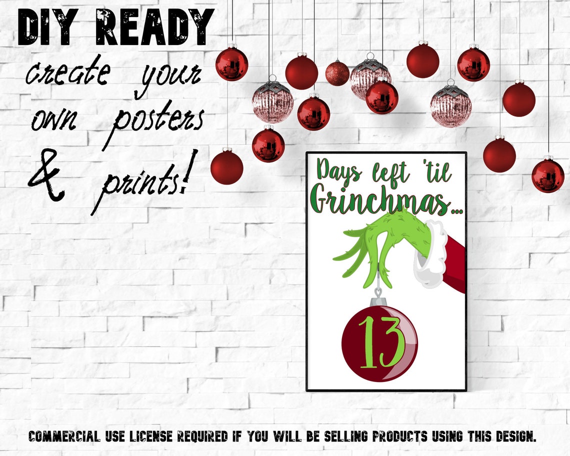 Grinch Hand holding a Dark Red Bulb Fan Art JPEG PNG - Etsy