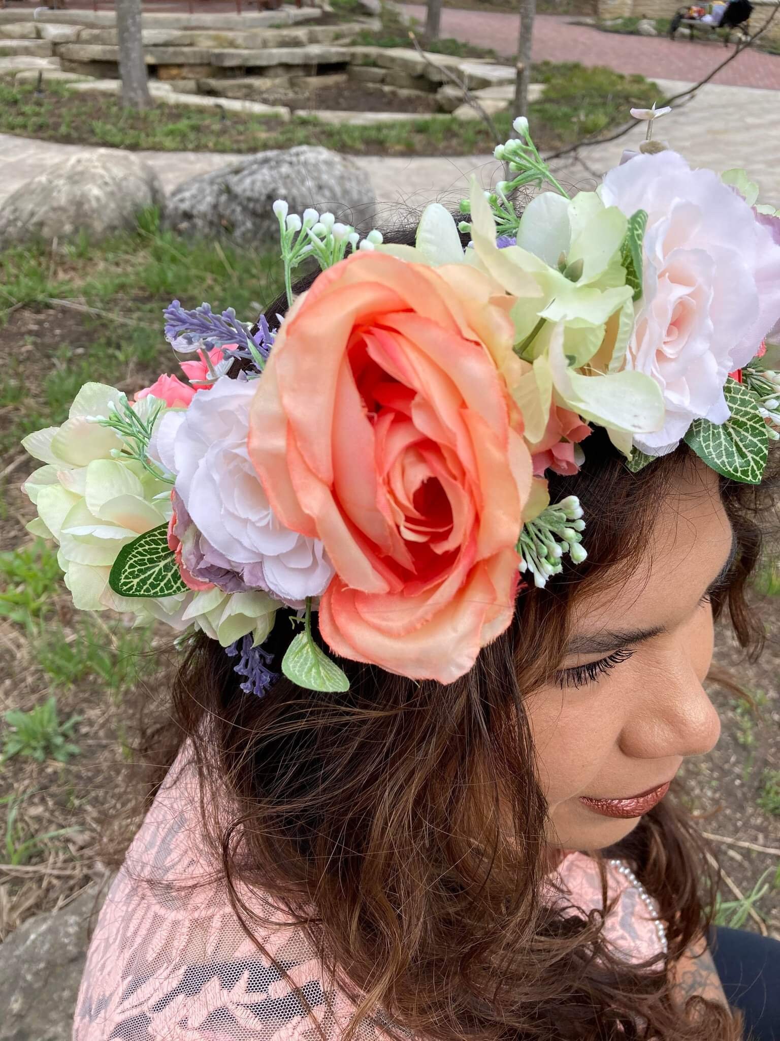 Roccoco Queen Flower Crown - Etsy