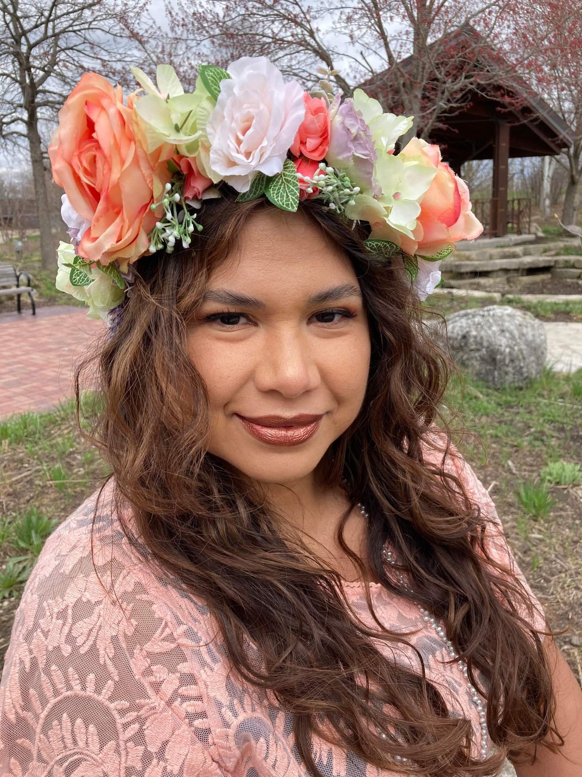 Roccoco Queen Flower Crown - Etsy