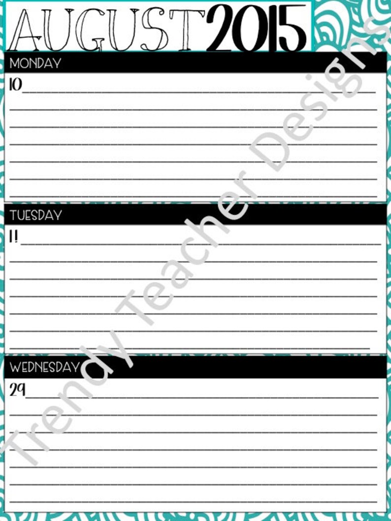 Digital Bundle - Calendar, Therapy Planner Recommended for Speech ...