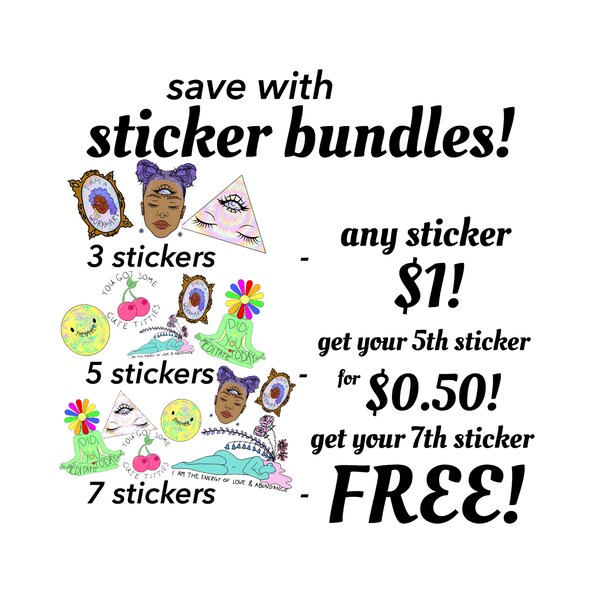 1x1 Custom Stickers - Etsy