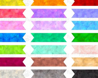 Ribbon Banner Clipart Label Clip Art Ribbons Cliparts | Etsy