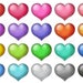 Shiny Heart Clipart, Kawaii Hearts Clip Arts, Cute Bright Love Clip Art ...