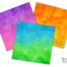 Vivid Ombre Watercolor Digital Paper, Bright Color Rainbow Painted ...