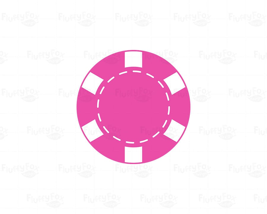 Poker Chip Clipart, Casino Chips Checks Cheques Token Circle Cards Game ...