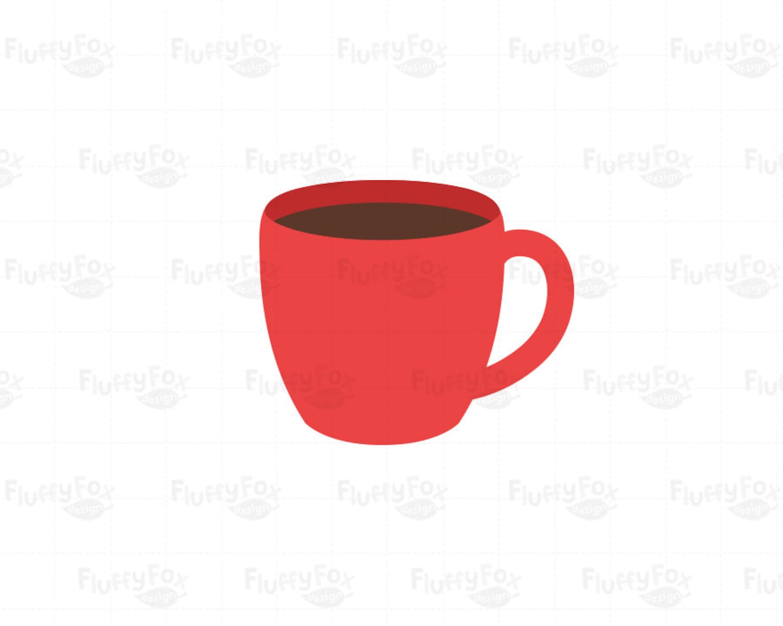 Coffee Mugs Clipart Coffees Clip Art Rainbow Morning Hot Tea | Etsy