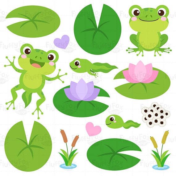 Pond Animals Clipart