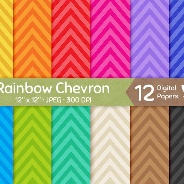 Zig Zag Background - Etsy