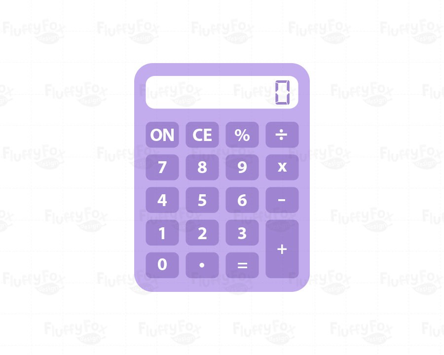 Calculator Clipart Math Clip Art Teacher School Classroom - Etsy UK