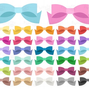 Ribbon Clipart, Bow Clip Art, Bows Ribbons Present Ornament Gift ...