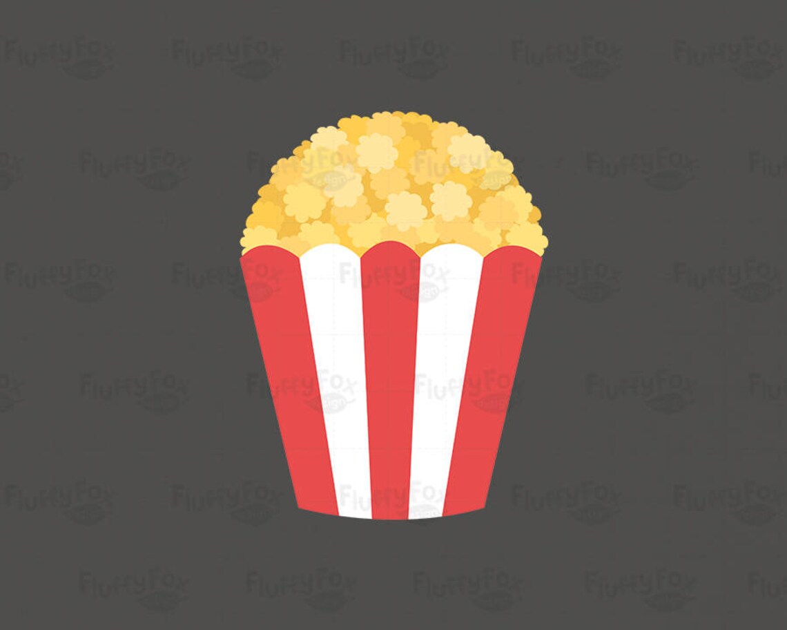 Popcorn Clipart, Pop Corn Clip Art, Cinema Movie Theater Snack Food ...