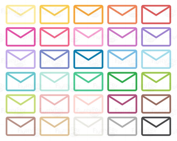 Envelope With Letter Clipart