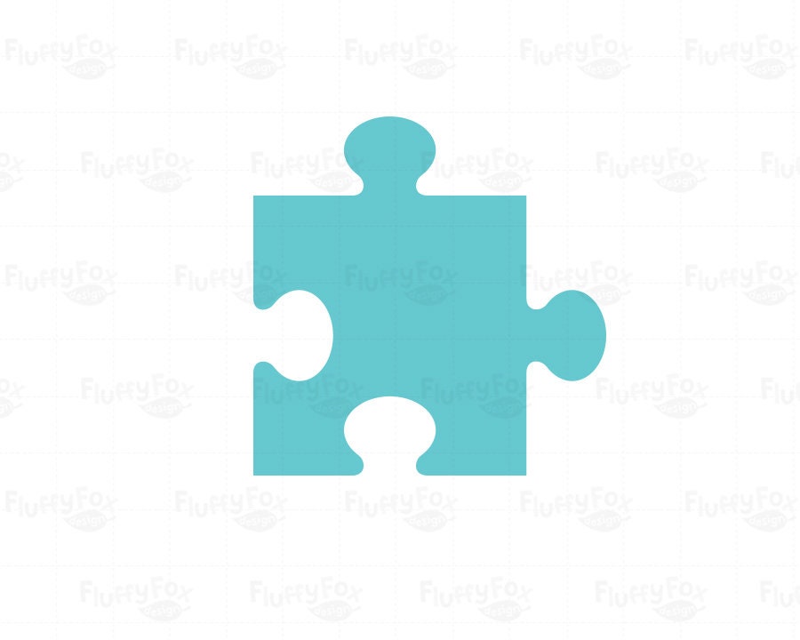 Puzzle Piece Clipart Jigsaw Puzzles Clip Art Game Toys Kids - Etsy