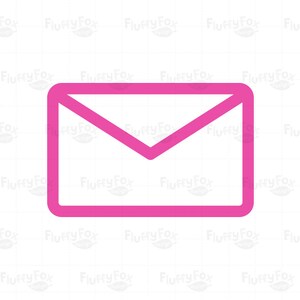 Envelope Outline Clipart, Mail Letter Clip Art, Cute Postmail Mails ...
