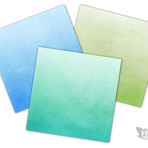 Ombre Watercolor Digital Paper, Soft Color Pastel Calm Painted Texture ...