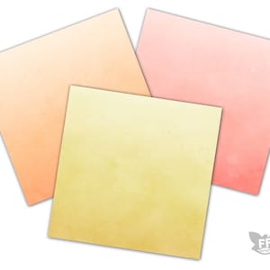 Ombre Watercolor Digital Paper, Soft Color Pastel Calm Painted Texture ...