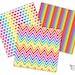 Rainbow Digital Paper Bright Bold Color Papers Seamless - Etsy
