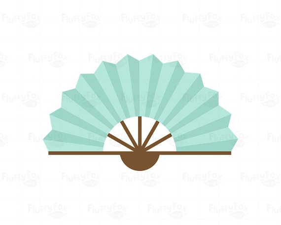 Filipino Hand Fan Clipart