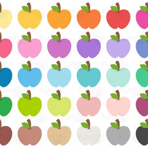 Apple Clipart, Apples Clip Art, Fruit Cartoon Food School Teacher ...
