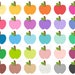 Apple Clipart, Apples Clip Art, Fruit Cartoon Food School Teacher ...