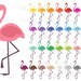 Flamingo Clipart, Flamingos Clip Art, Tropical Bird Wildlife, Rainbow ...