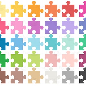 Puzzle Piece Clipart, Jigsaw Puzzles Clip Art, Game Toys Kids Children ...