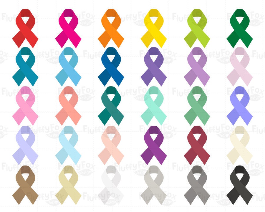 Awareness Ribbon Clipart, Cause Ribbons Clip Art, Breast Cancer Illness ...