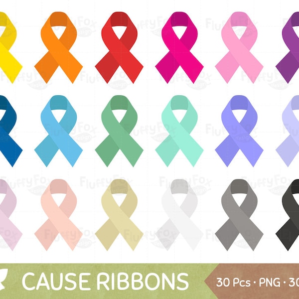 Cause Ribbons - Etsy