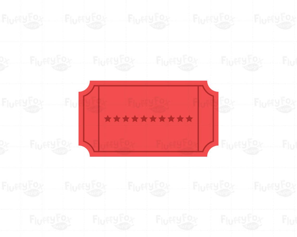 Blank Ticket Clipart, Coupon Discount Reward Sale Voucher Admit One ...