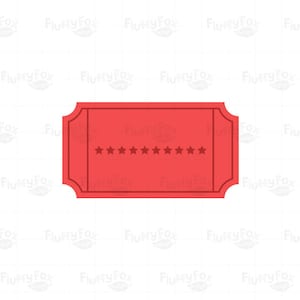 Blank Ticket Clipart, Coupon Discount Reward Sale Voucher Admit One ...
