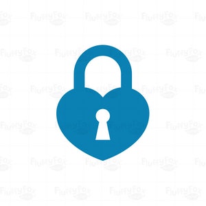 Heart Padlock Clipart, Padlocks Clip Art, Love Cute Colorful Key Lock ...