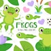 Frogs Clipart, Pond Animals Clip Art, Tadpole Froglet Egg-masses Water ...