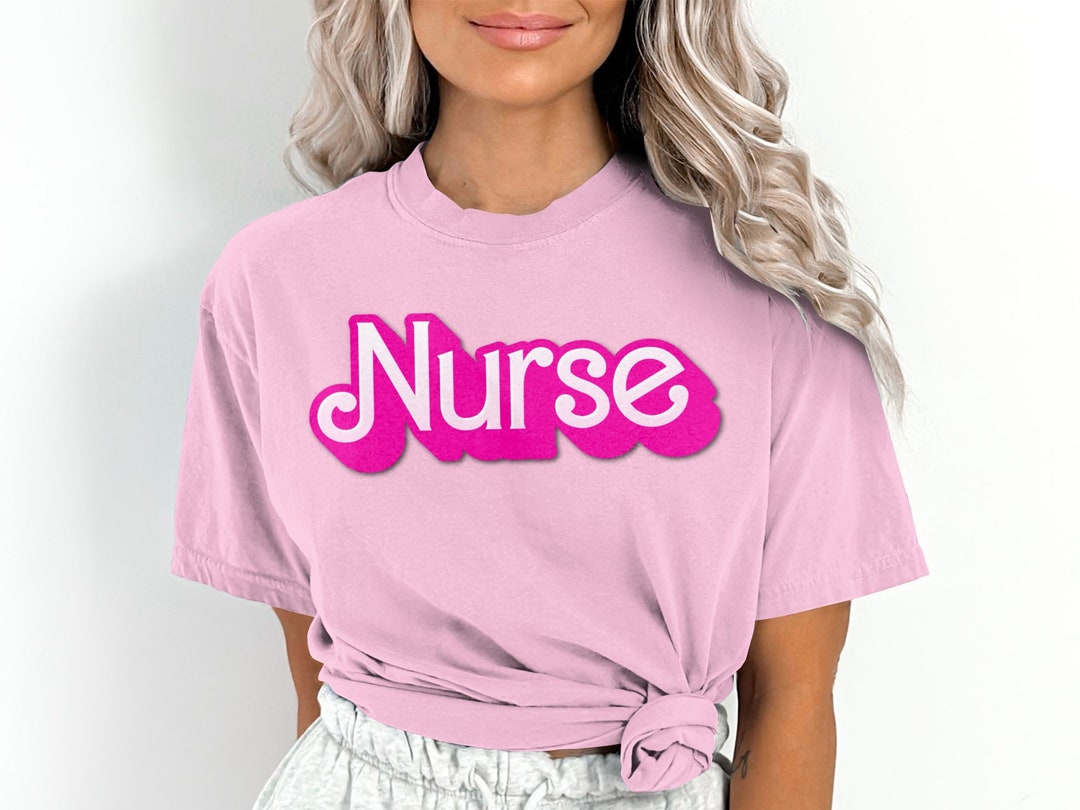 Comfort Colors Nurse Appreciation T-shirt, Pink Nurse Graphic Tee ...