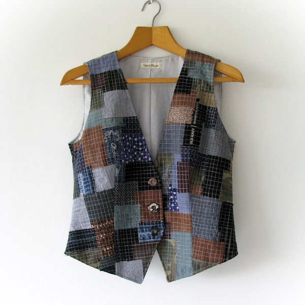 Upcycled Vest - Etsy