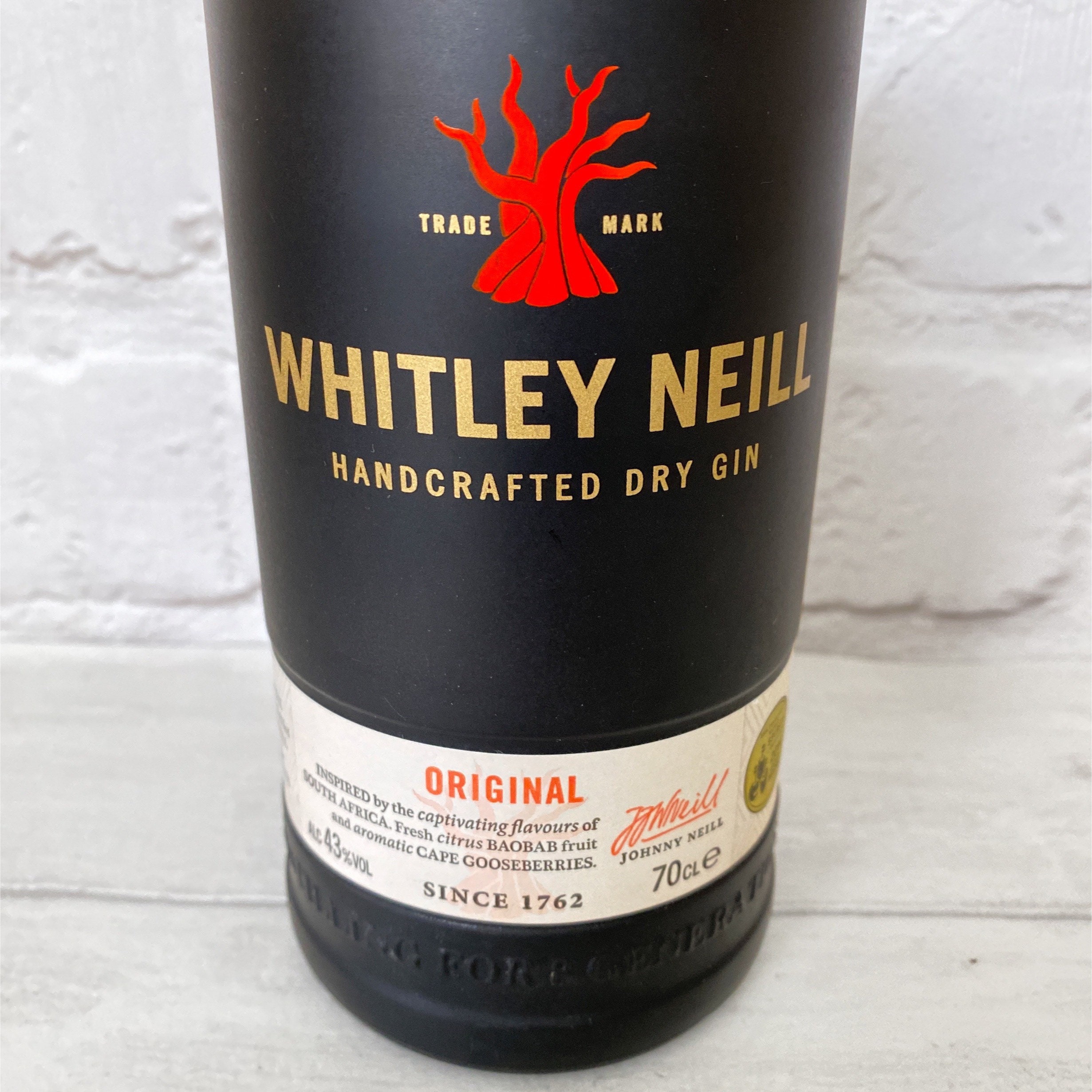 Whitley Neil Gin Bottle Candle Upcycled Original Bottle | Etsy