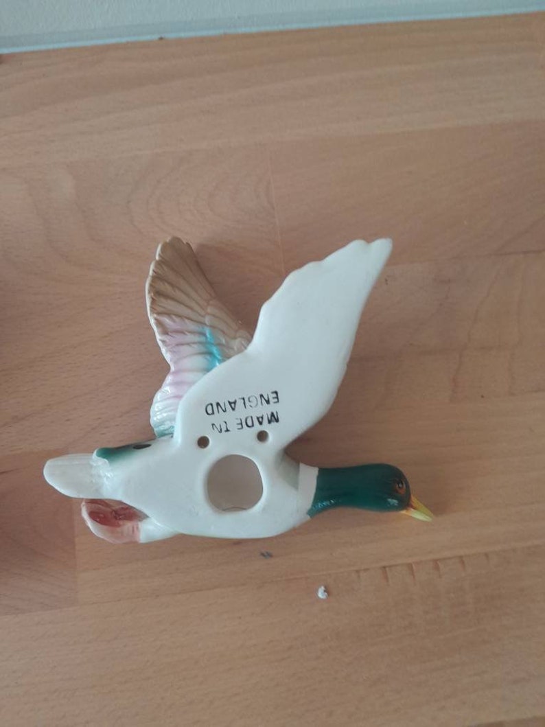 Ceramic Flying Wall Ducks Three England - Etsy Australia