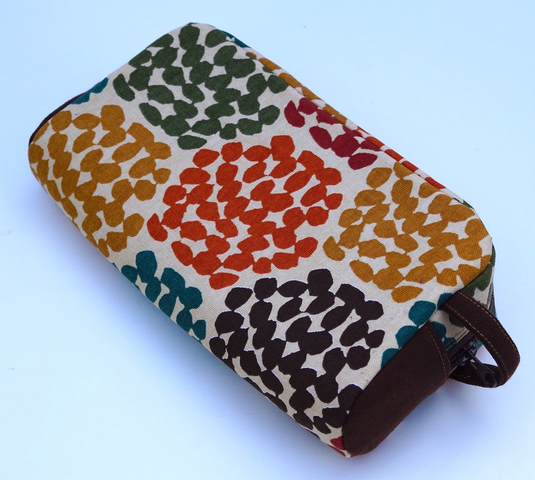 Sidewinder Pouch Beige Gold Green and Brown - Etsy