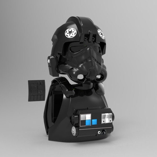 Tie Pilot Stl Files - Etsy