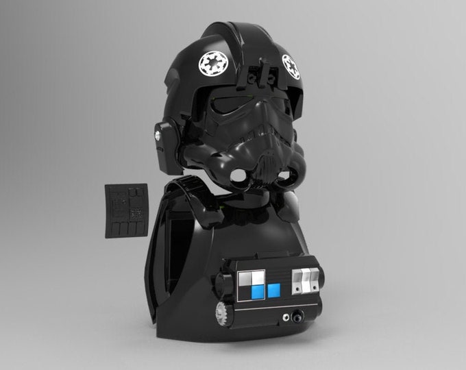 Star Wars Tie Fighter Pilot Inspired Replica Costume Armor and Chest ...
