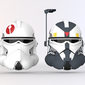 Star Wars Phase 2 BARC Commander Neyo/wolffe Helmet 3D Print Files - Etsy