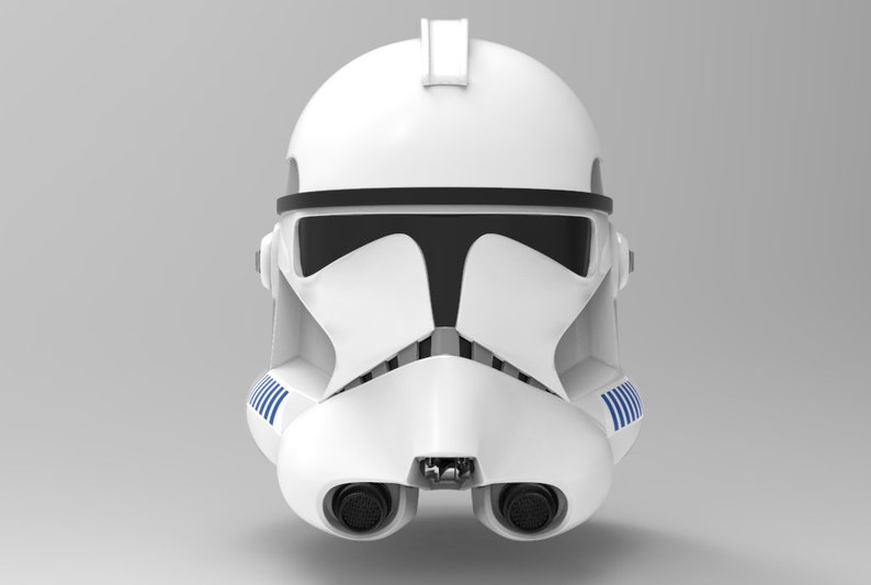 Star Wars Phase 2 Clone Trooper Helmet 3D Files FREE - Etsy