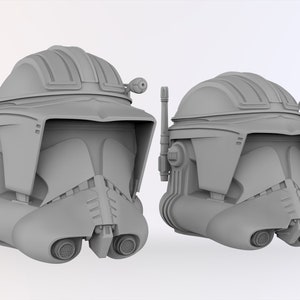 Star Wars Phase 2 Commander Cody Helmet 3D Files - Etsy